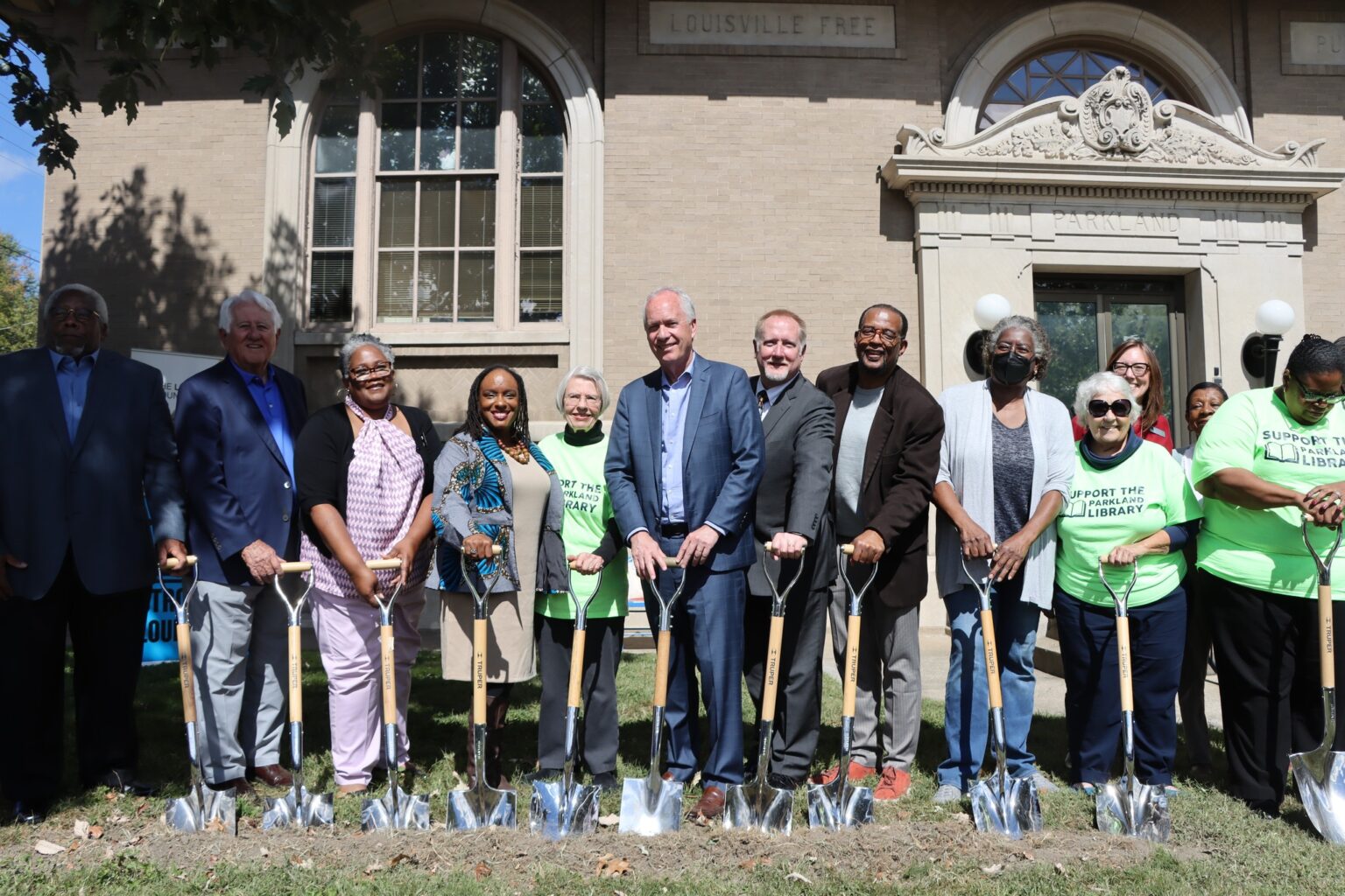 LFPL News Release: Parkland Groundbreaking | The Library Foundation