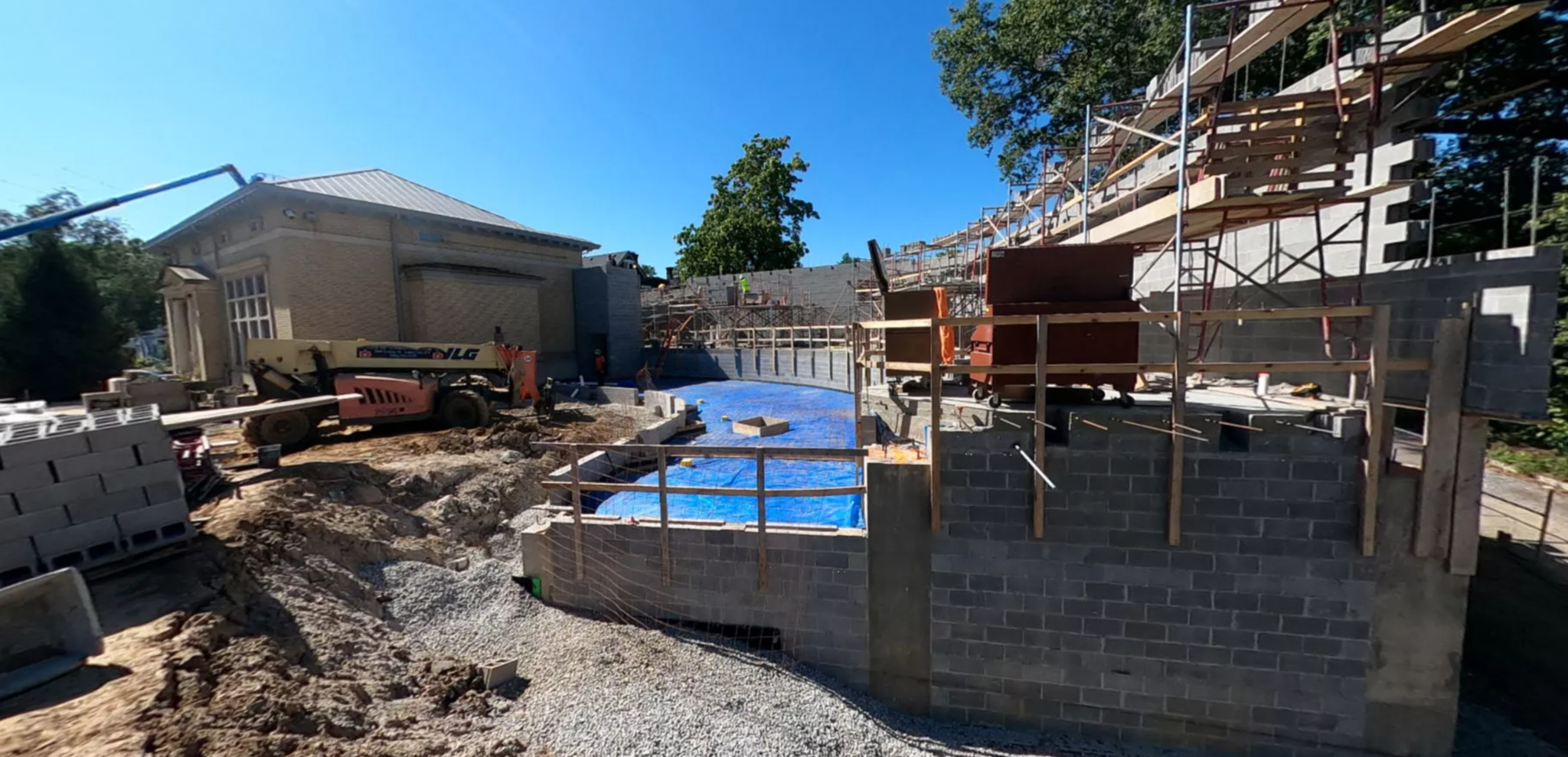 Portland Library Construction Update 12/2024 | The Library Foundation